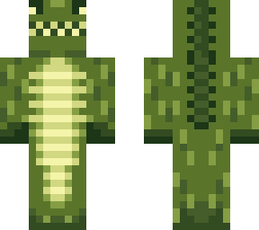 Minecraft Legacy Edition; Battle & Beasts - Crocodile | Minecraft Skin