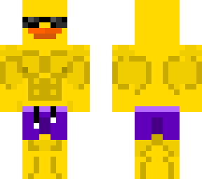 Pato bombado | Minecraft Skin