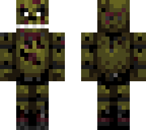 Springtrap (FNAF 3) | Minecraft Skin