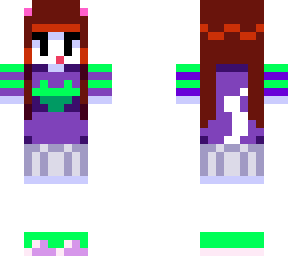 talking angela but they remastered it | Minecraft Skin