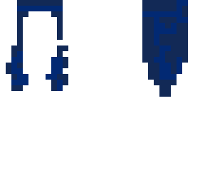Blue hair base | Minecraft Skin