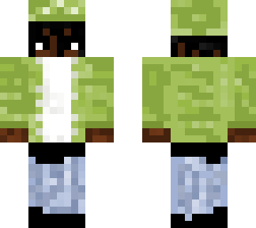 Carti your the moon green fit | Minecraft Skin