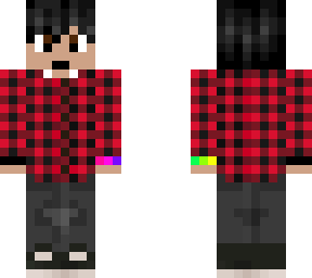 Chico simple camisa a cuadros | Minecraft Skin