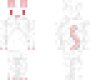 Fluffy White Rat | Minecraft Skin