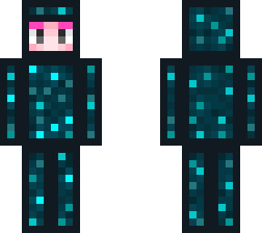 orin sculk flat | Minecraft Skin