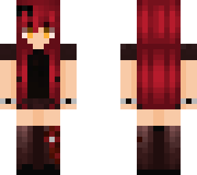 red girl | Minecraft Skin