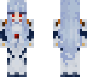 rei ayanami {edited} | Minecraft Skin
