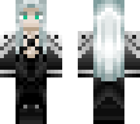 sephiroth no head second layer | Minecraft Skin
