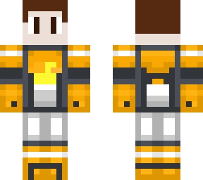 Slurvey In Golden Goliath MCSM Armor | Minecraft Skin