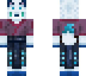 Blackberry Kitsune | Minecraft Skin