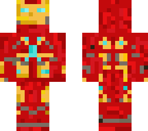 iron man | Minecraft Skins