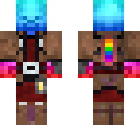 Reverse Steve (Spark) | Minecraft Skin