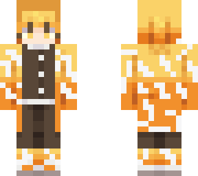 Zenitsu Agatsuma | Minecraft Skin