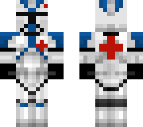 501st phase 2 Medic clone trooper | Minecraft Skin