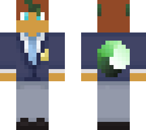 werewolf with curly tail at phoenix drop high | Minecraft Skin