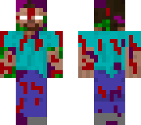Better corrupted Steve | Minecraft Skin