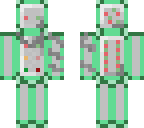 chain command block man | Minecraft Skin