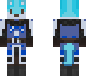 Dimi the otter knight | Minecraft Skin