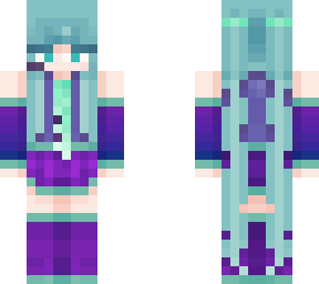 Hatsune Miku: 2175 | Minecraft Skin