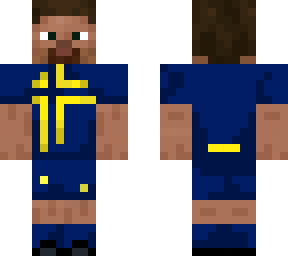 Steve Boca Jrs 3rd Kit 2023 | Minecraft Skin