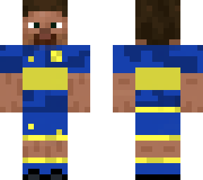 Steve Boca Jrs Home Kit 2023 | Minecraft Skin