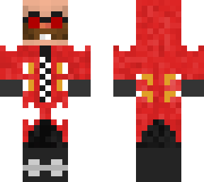 (Credit: poloop) Eggman Sonic Movie 3 | Minecraft Skin