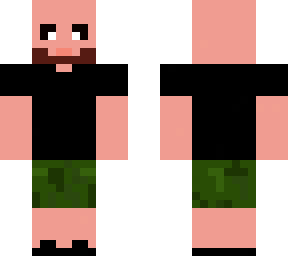bald gamer guy | Minecraft Skin