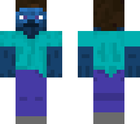 Blue Steve | Minecraft Skin