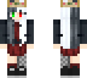 Female Ranboo human form | Minecraft Skin