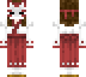 Shrine Maiden | Minecraft Skin