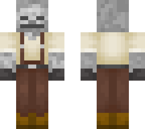 Skeleton worker | Minecraft Skin