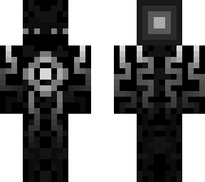 dark grey enderman ''RichMC'' | Minecraft Skin