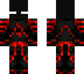 Endeman Red Armor ''DarkLord'' | Minecraft Skin