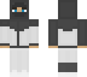 Grey/Black Nike Tech Skin | Minecraft Skin