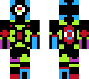 Neon bot mk ll | Minecraft Skin