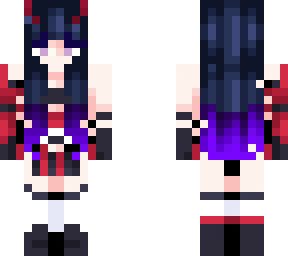 Raiden Mei - Herrscher of Thunder | Minecraft Skin