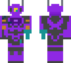 Shockwave with blaster | Minecraft Skin