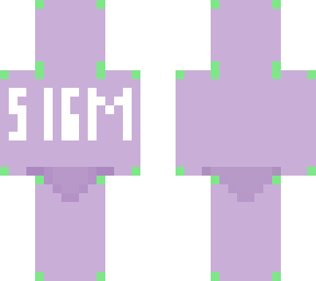 sigma skibidi | Minecraft Skin