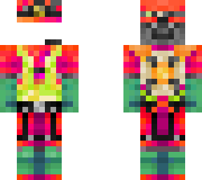 Splatoon 3 Salmon Run Base | Minecraft Skin