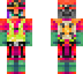 Splatoon Salmon run OC | Minecraft Skin