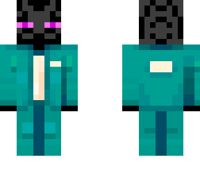 Squid Game - Enderman | Minecraft Skin