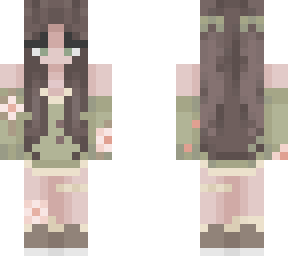 dretroot flower cardigan | Minecraft Skin