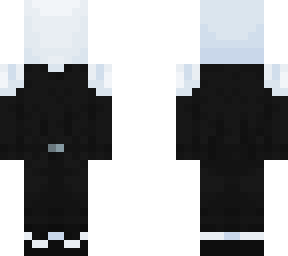 Slender Man In A Dress | Minecraft Skin