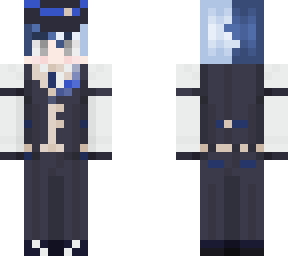 Touya Aoyagi -On A Foreign Street Corner- | Minecraft Skin