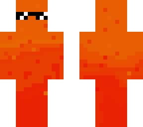 vibrant planet mars gradient | Minecraft Skin