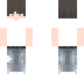 white tshirt | Minecraft Skin