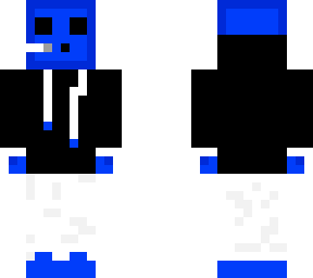 blue slime boy | Minecraft Skin