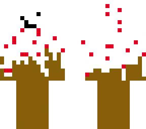 cake man | Minecraft Skin