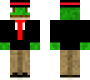 fancy frog-man | Minecraft Skin
