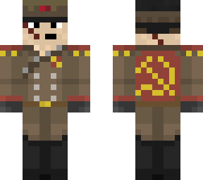 Russian Soviet soldier | Minecraft Skin